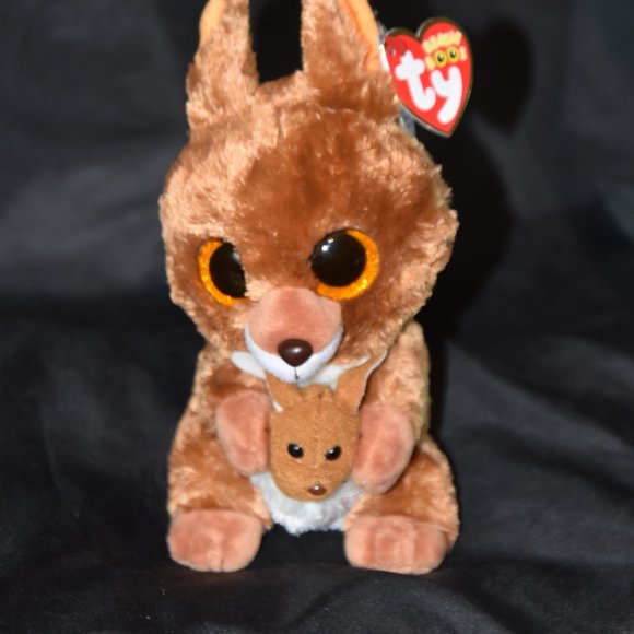 The Beanie Boo's Collection | Toys | Ty Beanie Boos Kipper The Kangaroo 7 Plush Toy Stuffed ...